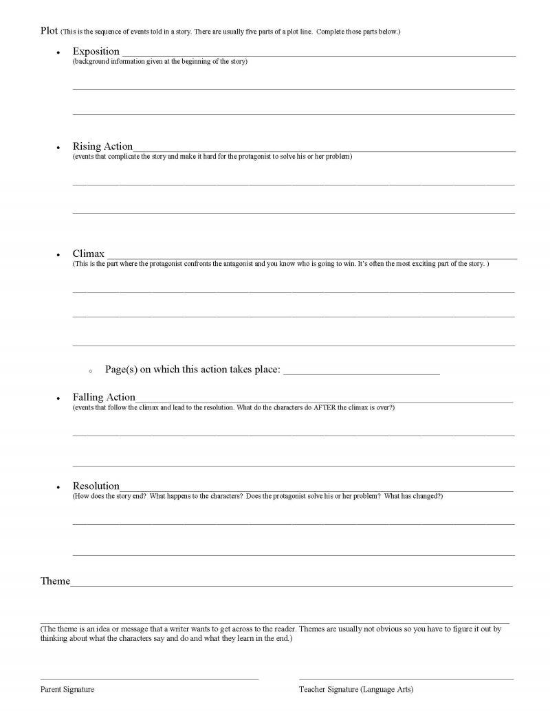 AR (Second Chance) Book Report Form for Middle & High School Students ...